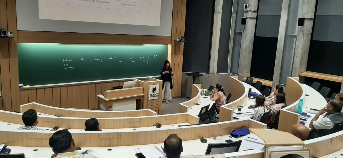 MSFDA on Twitter: "MSFDA in collaboration with Flame University concluded a workshop ''Student ...