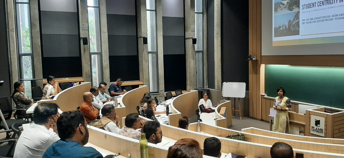 MSFDA on Twitter: "MSFDA in collaboration with Flame University concluded a workshop ''Student ...