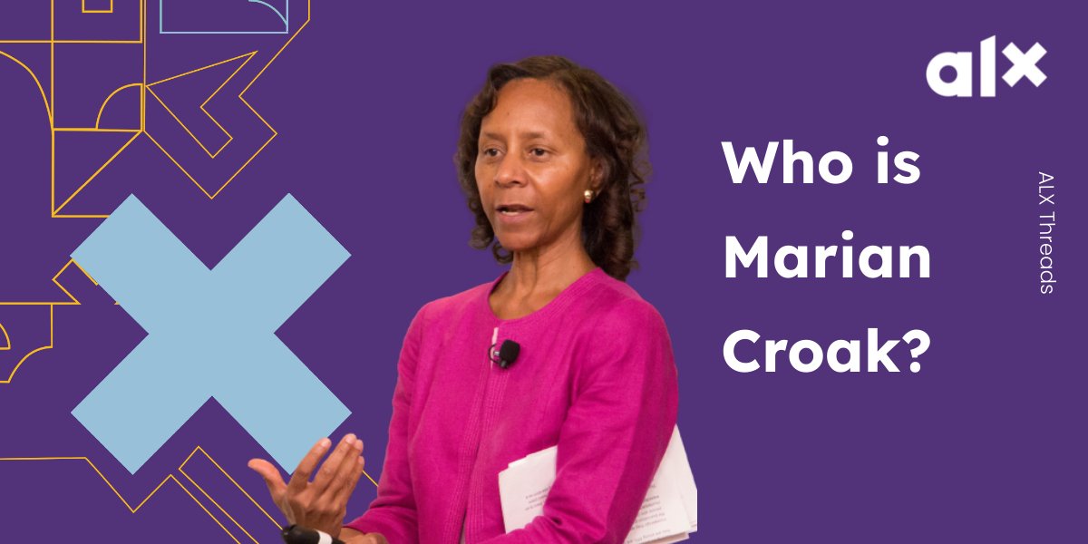 ALX on Twitter: "Marian Croak is a computer scientist. She is the Vice ...