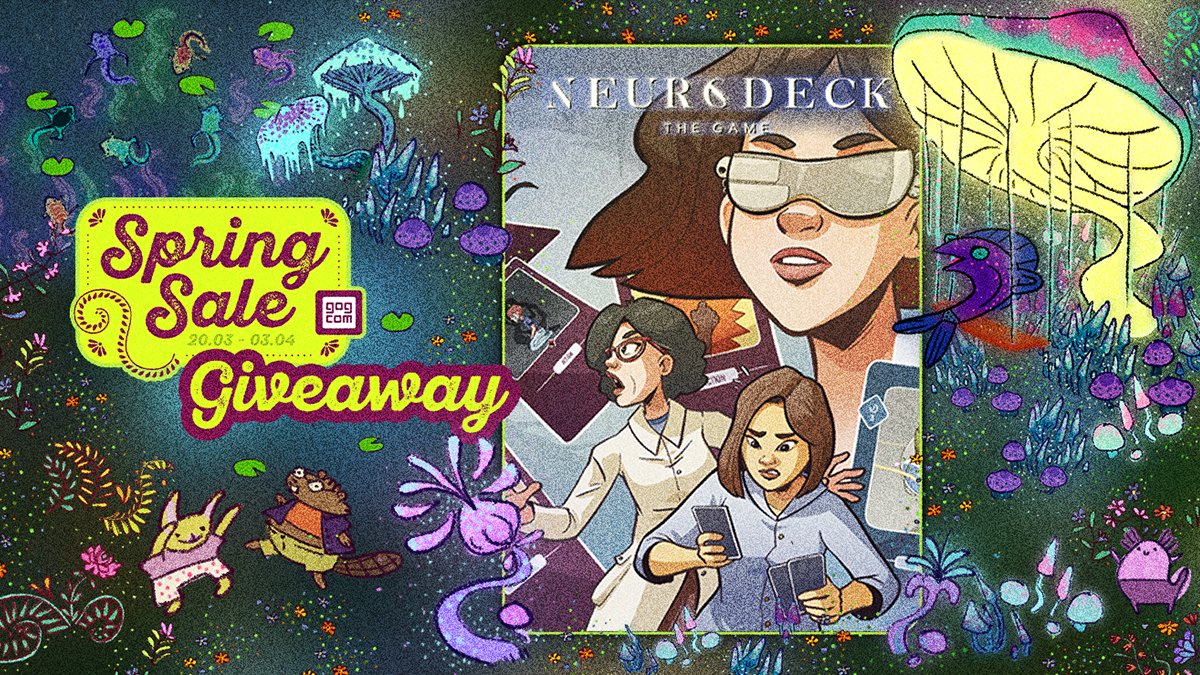 GOG.COM on Twitter: "first person to click on this link gets Neurodeck for FREE 👇 https://bit.ly ...