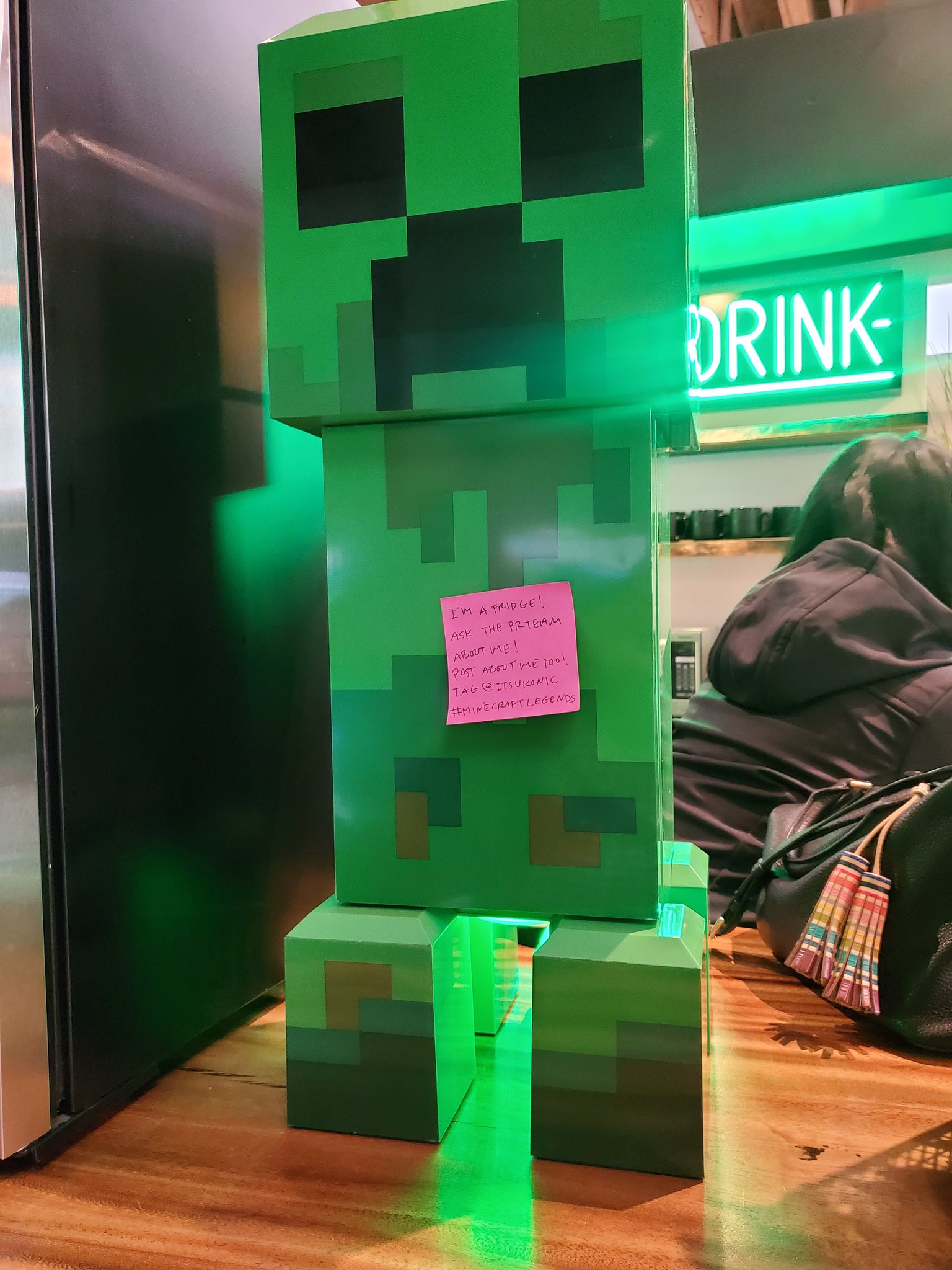 Minecraft Legends Large Creeper Mini Fridge – Ukonic, 48% OFF