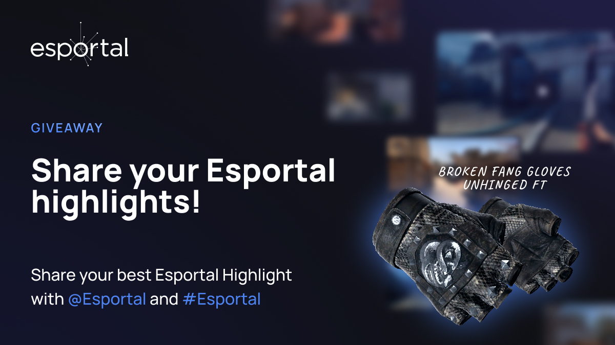 Esportal on Twitter: "Esportal highlights Giveaway!🎁 Let's show us your CS:GO clips on Esportal ...