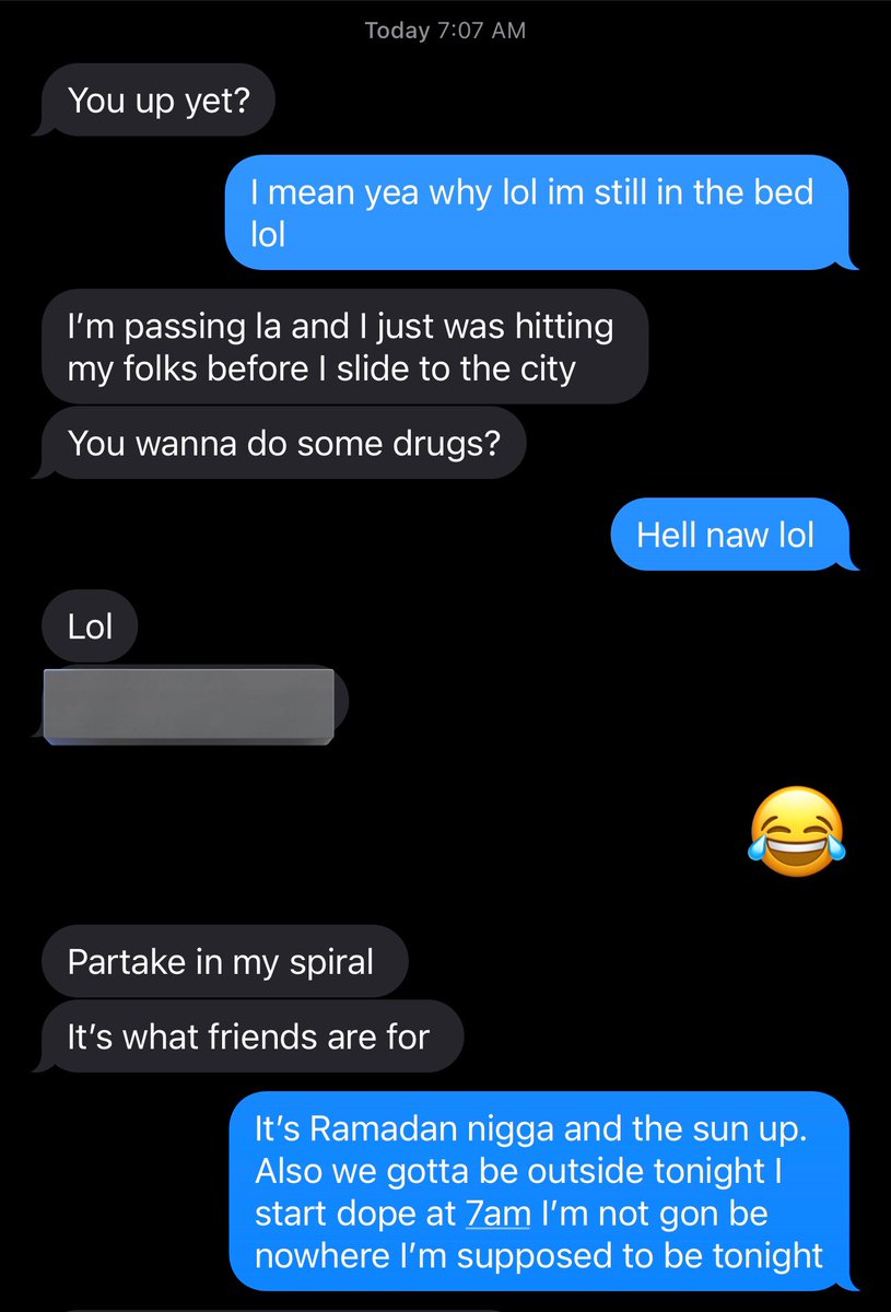 CDC Mexico on Twitter: "My friends ain’t shit. Niggas tryna start a cocaine binge at 7am"