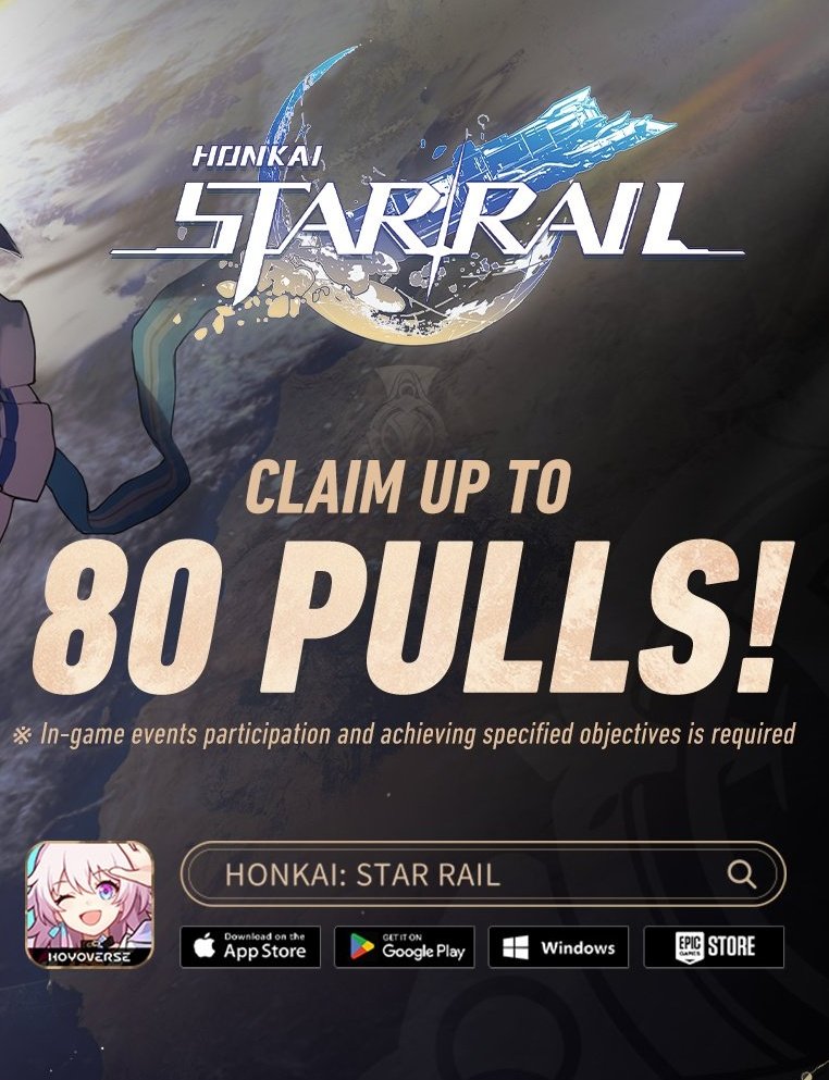 🍷🍾 Nı̣ʍɐs 💙👀 IS ??? on Twitter: "RT @jingyuanhourly: WE'RE GETTING 80 PULLS ON HSR RELEASE?????"