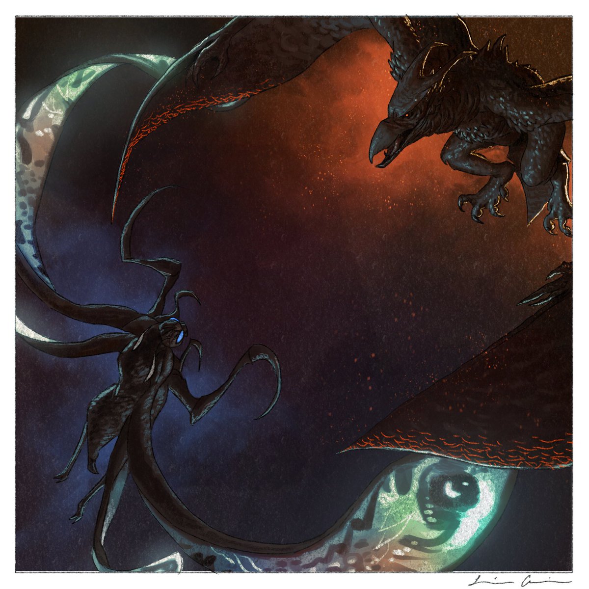 monsterverseのTwitterイラスト検索結果。