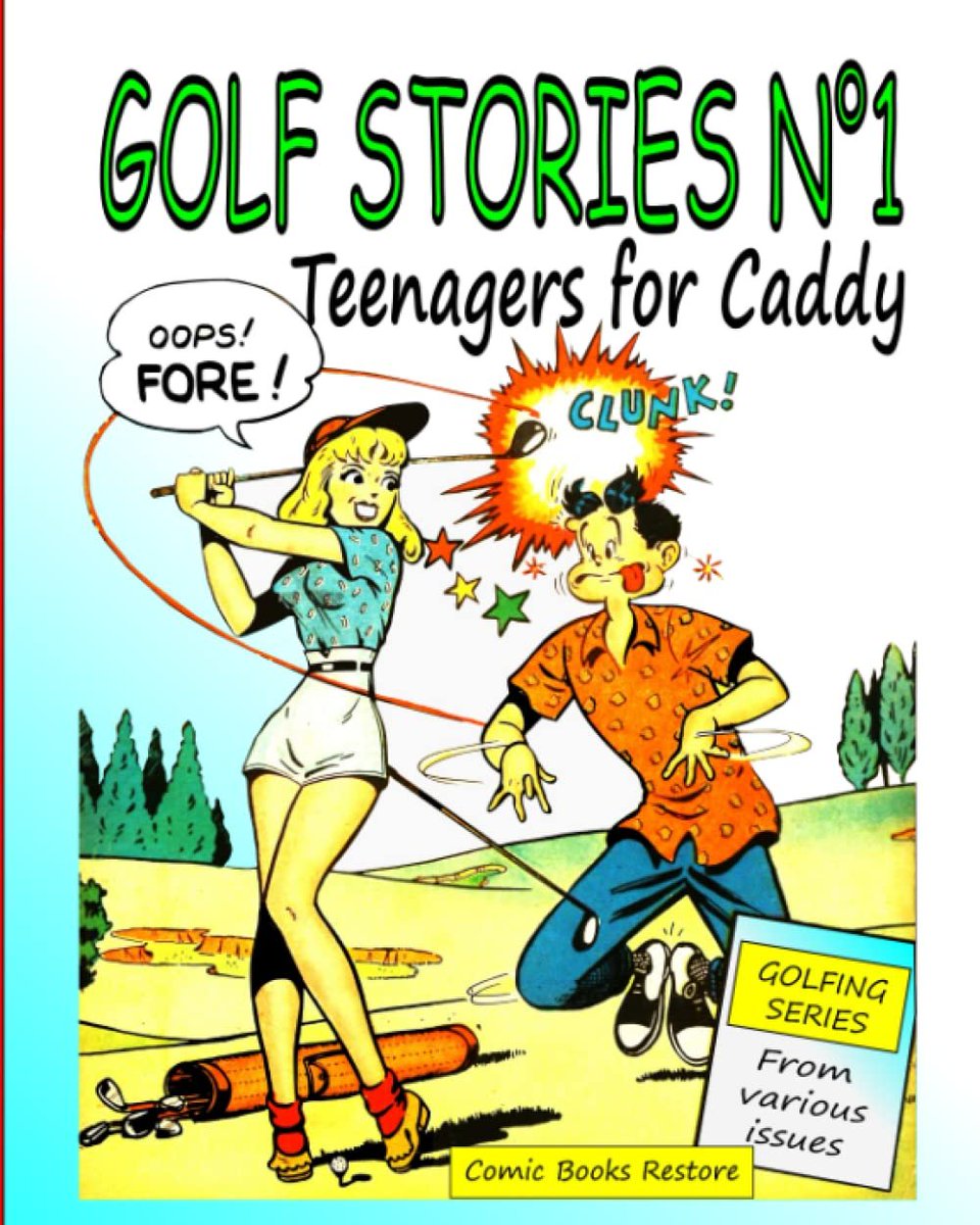 Comic Books Restore on Twitter: "Hello, 👉https://amazon.com/dp/B0BVCY3PK8 My new Golf STORIES N ...