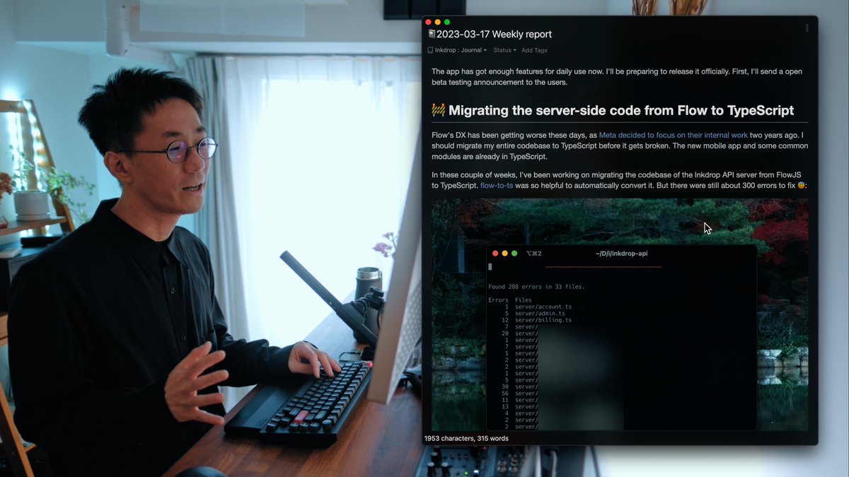 Takuya 🐾 devaslife on Twitter: "🎬vlog: Added a feature that I wanted so bad! https://youtube.com ...