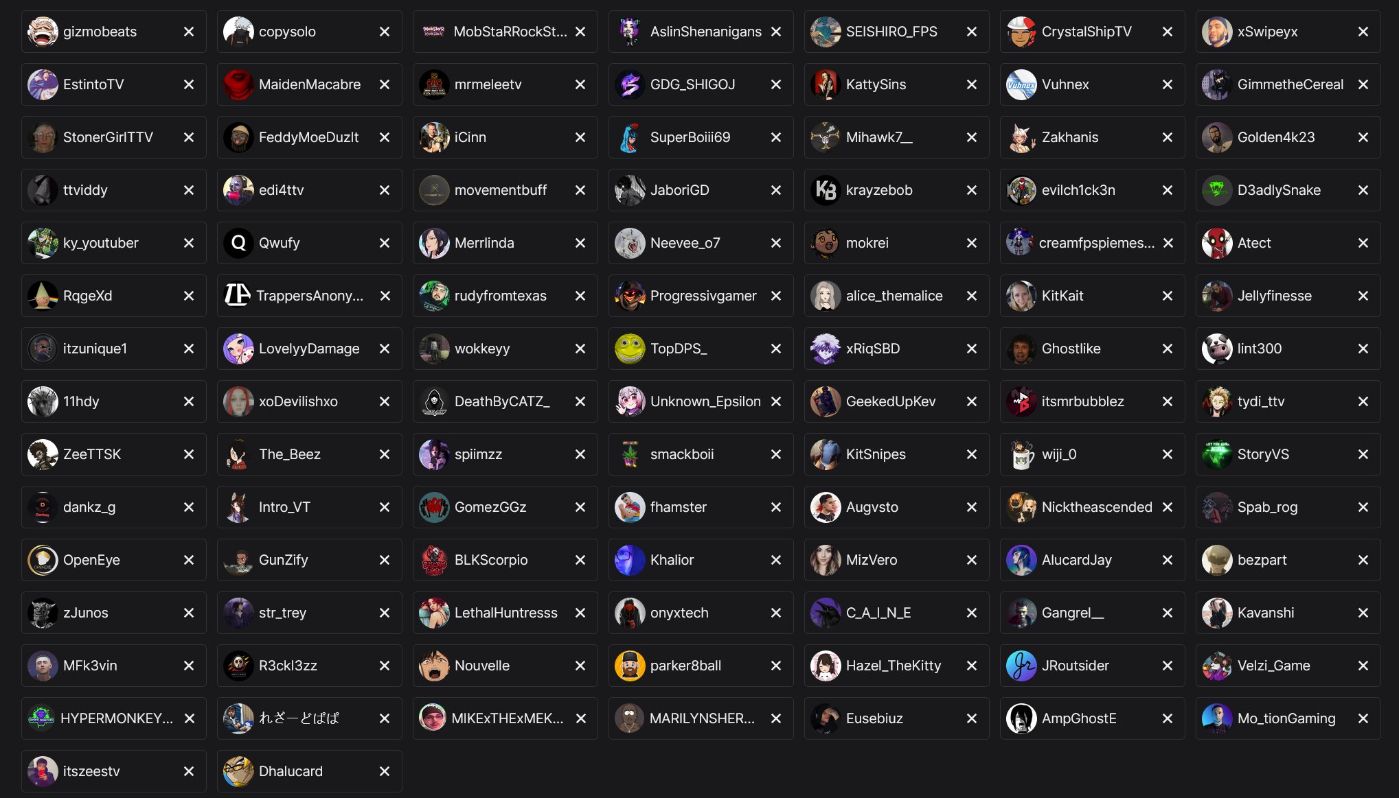 Bloodhunt on Twitter: "The list of the top 100 streamers: https://t.co/GPvg7aEUpG" / Twitter