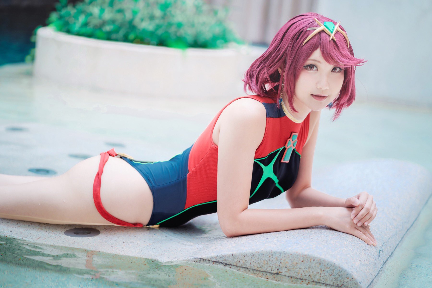 HIKO on Twitter: "Pyra cosplay digital album on Booth ️ All 80P with normal suit and swimsuit ...