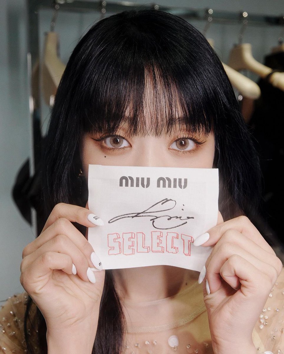 gidle archive on Twitter: "miu miu select by minnie"