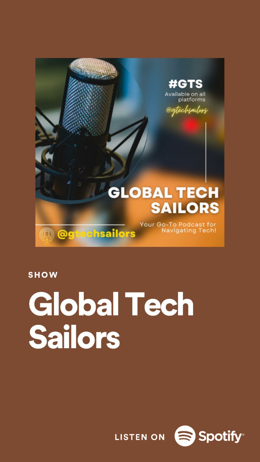 Global Tech Sailors Podcast (@gtechsailors) / Twitter