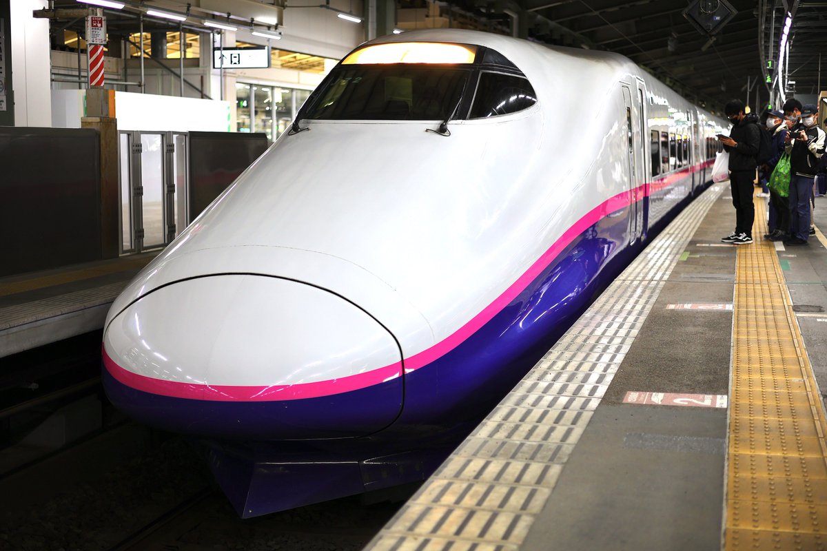 アニてつ🌧💜傲慢の眷属💜 on Twitter: "RT @E2J74_J75_9413B: 1348C とき348号 東京行 E2系1000番台J72編成 E2系の新潟発東京行とき号最終便 ...