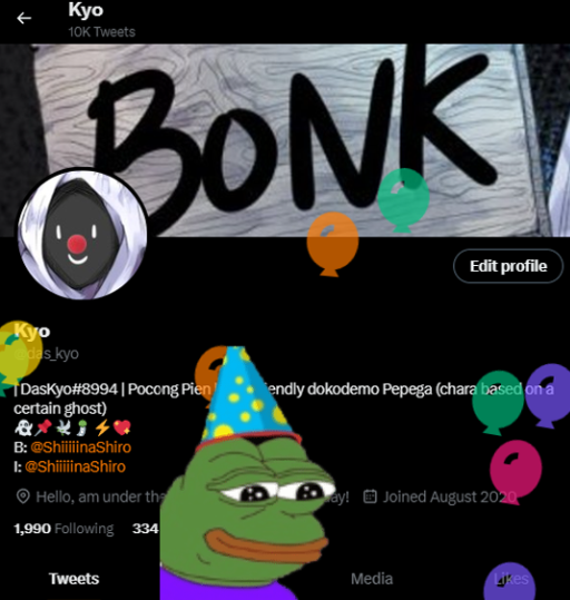 Kyo on Twitter: "FeelsBirthdayMan"