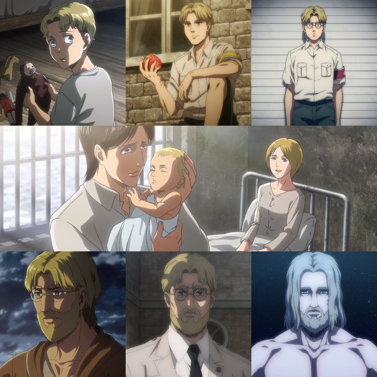 Zeke Yeager Through The Years Attack on Titan Wiki @aotwiki