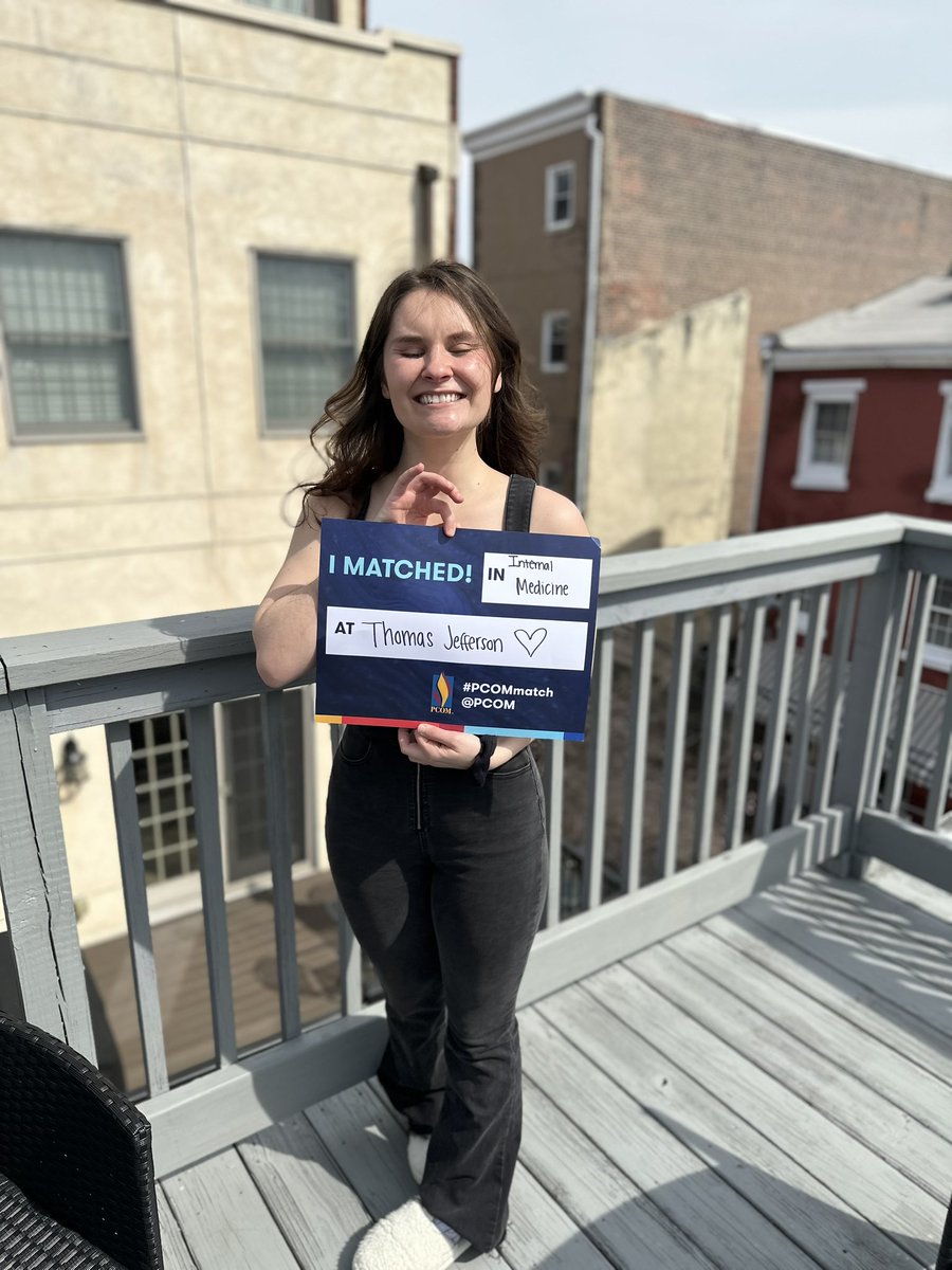 Emily Custer on Twitter: "I MATCHED AT MY #1 IM SO BEYOND THRILLED I CANT BELIEVE IT"