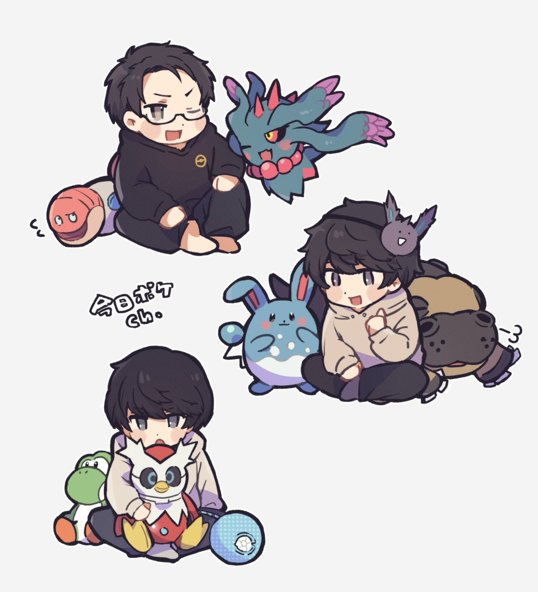 今日ポケ絵日記のtwitterイラスト検索結果。