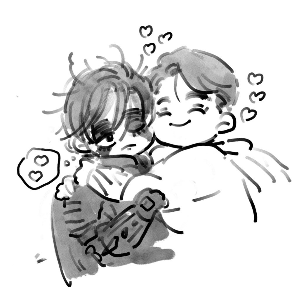 「I guess this is the one: Bruce giving a ️ to Clark https://」setoの漫画