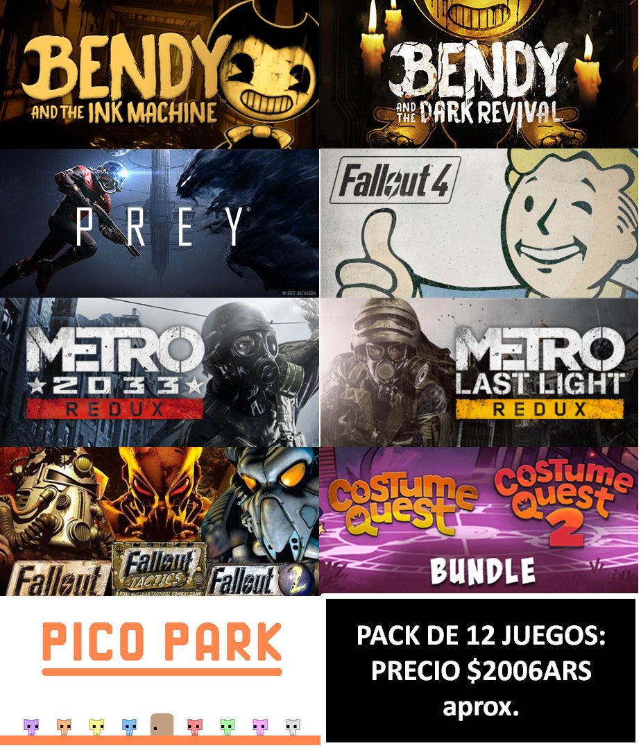 Lanza Arts on Twitter: "aca otro pack de juegos de las ofertas de Steam ...