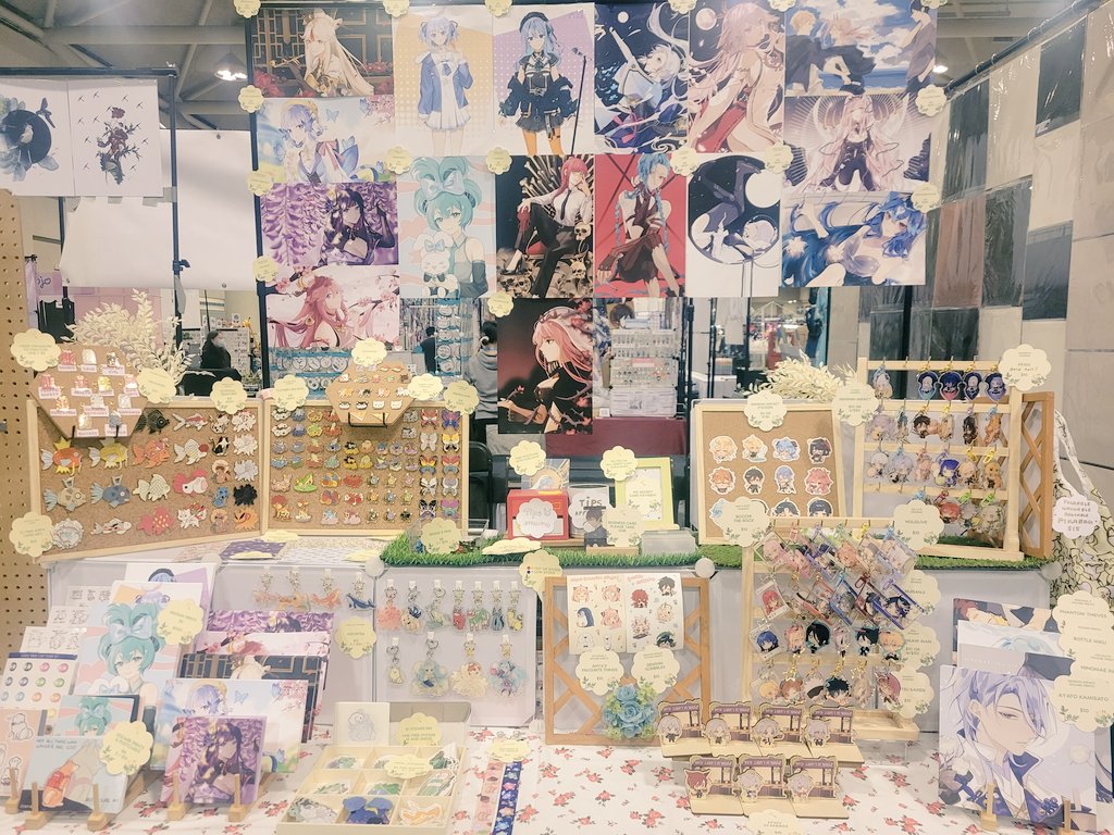 Rei | れい 💭 toronto comic con A703 on Twitter: "We are fully set up now at A703! Please come say ...