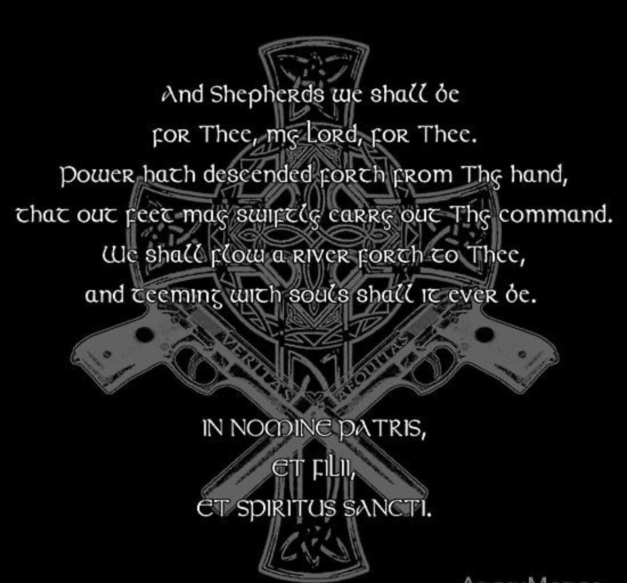 The Boondock Saints Prayer Wallpaper
