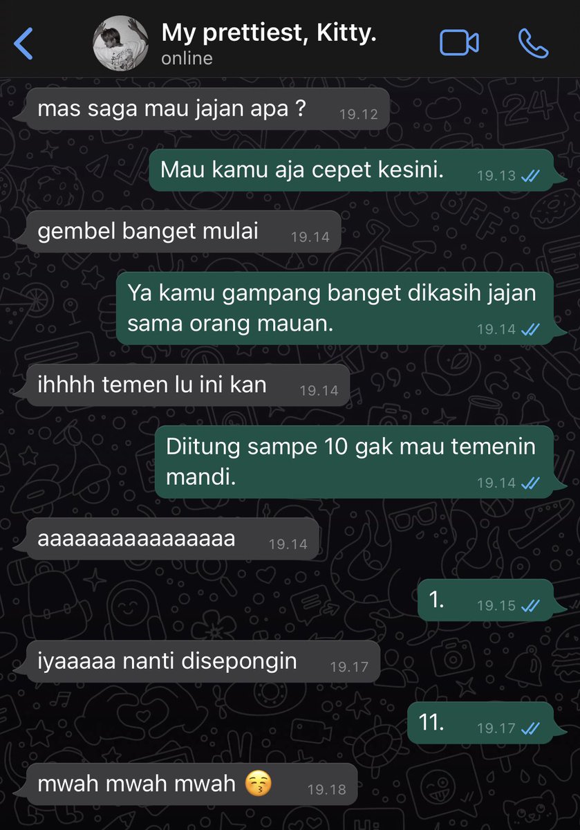 Aiko. on Twitter: "🔗 Pancingan Ael mah gampang."