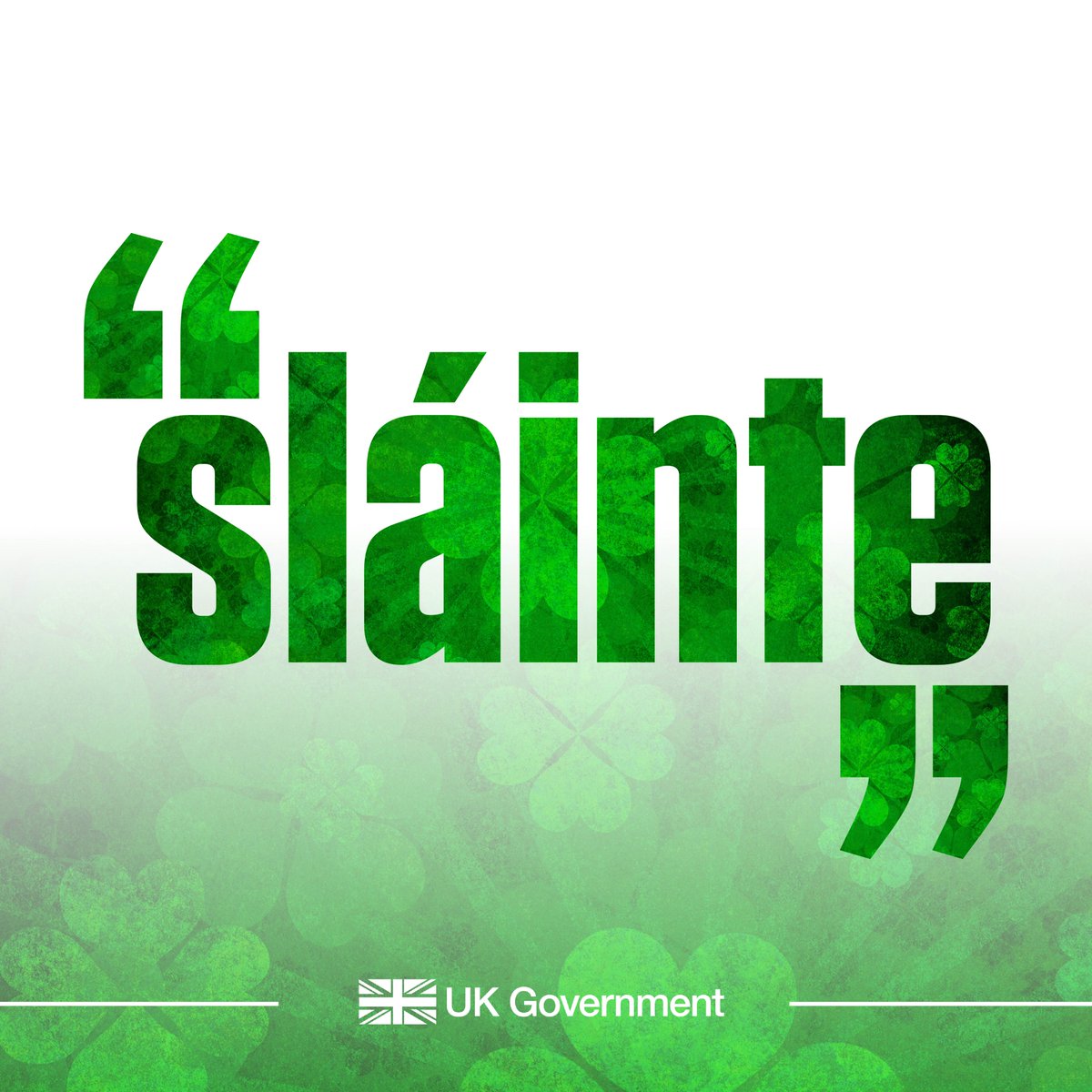 UK in Mexico🇬🇧🇲🇽 on Twitter: "🍀 Sláinte! 🥃 🍀 ¡Feliz día de #SanPatricio! 🍀"