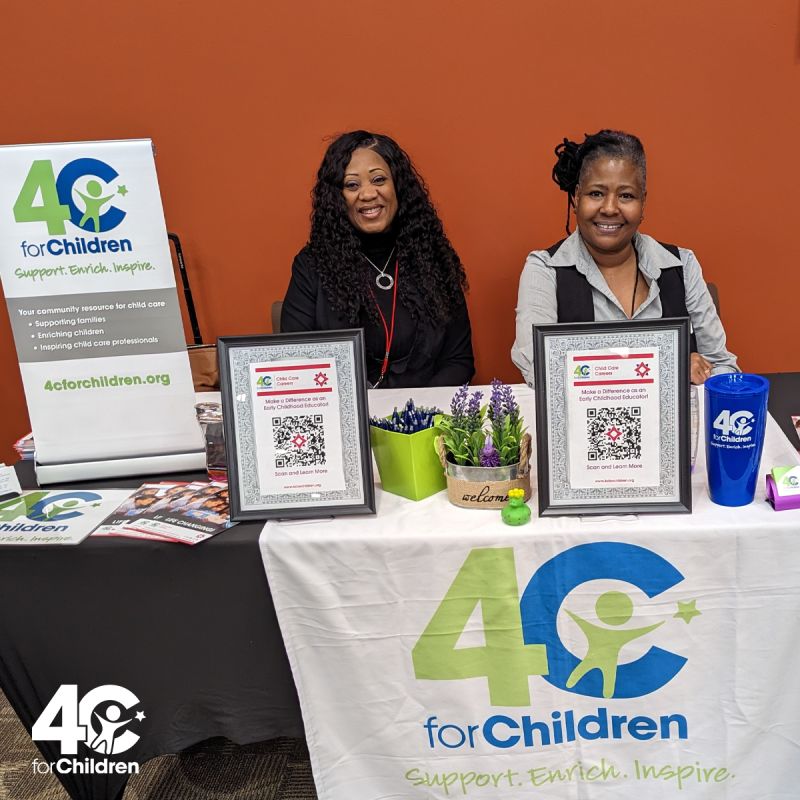 4C for Children on Twitter: "Visit with us tomorrow! Linda and Lori are ready to tell you about ...