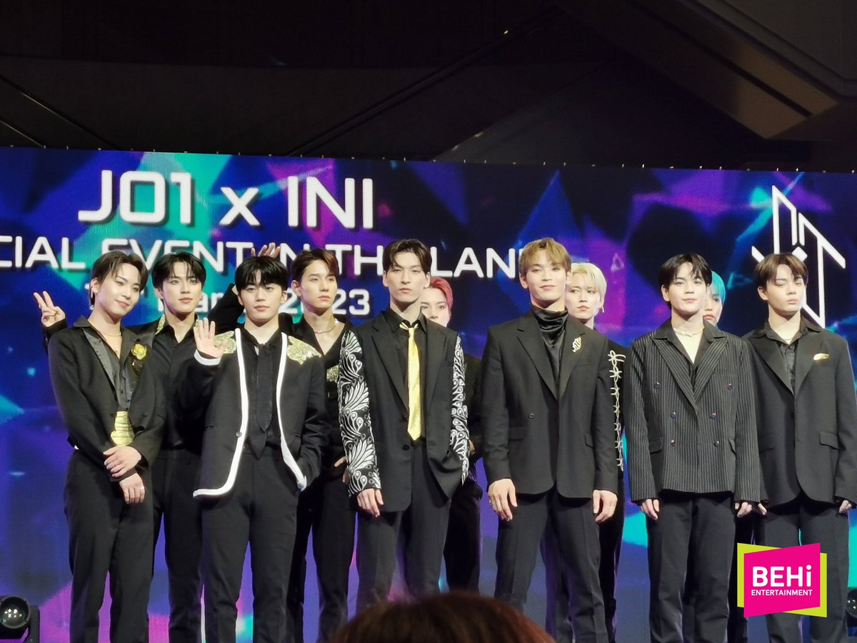 BEHi Entertainment on Twitter: "บอยกรุ๊ป JO1 ศิลปินโกลบอลบอยกรุ๊ปจากญี่ปุ่น ร่วมงานแถลงข่าว "JO1 ...