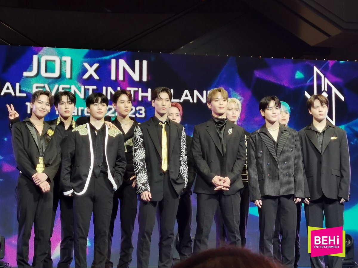 BEHi Entertainment on Twitter: "บอยกรุ๊ป JO1 ศิลปินโกลบอลบอยกรุ๊ปจากญี่ปุ่น ร่วมงานแถลงข่าว "JO1 ...
