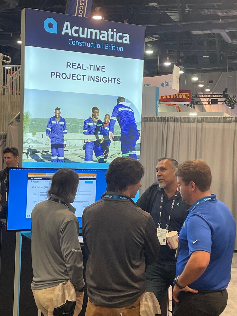 Acumatica On Twitter Were Still Going Strong At Conexpoconagg Drop By Booth N12543 For A