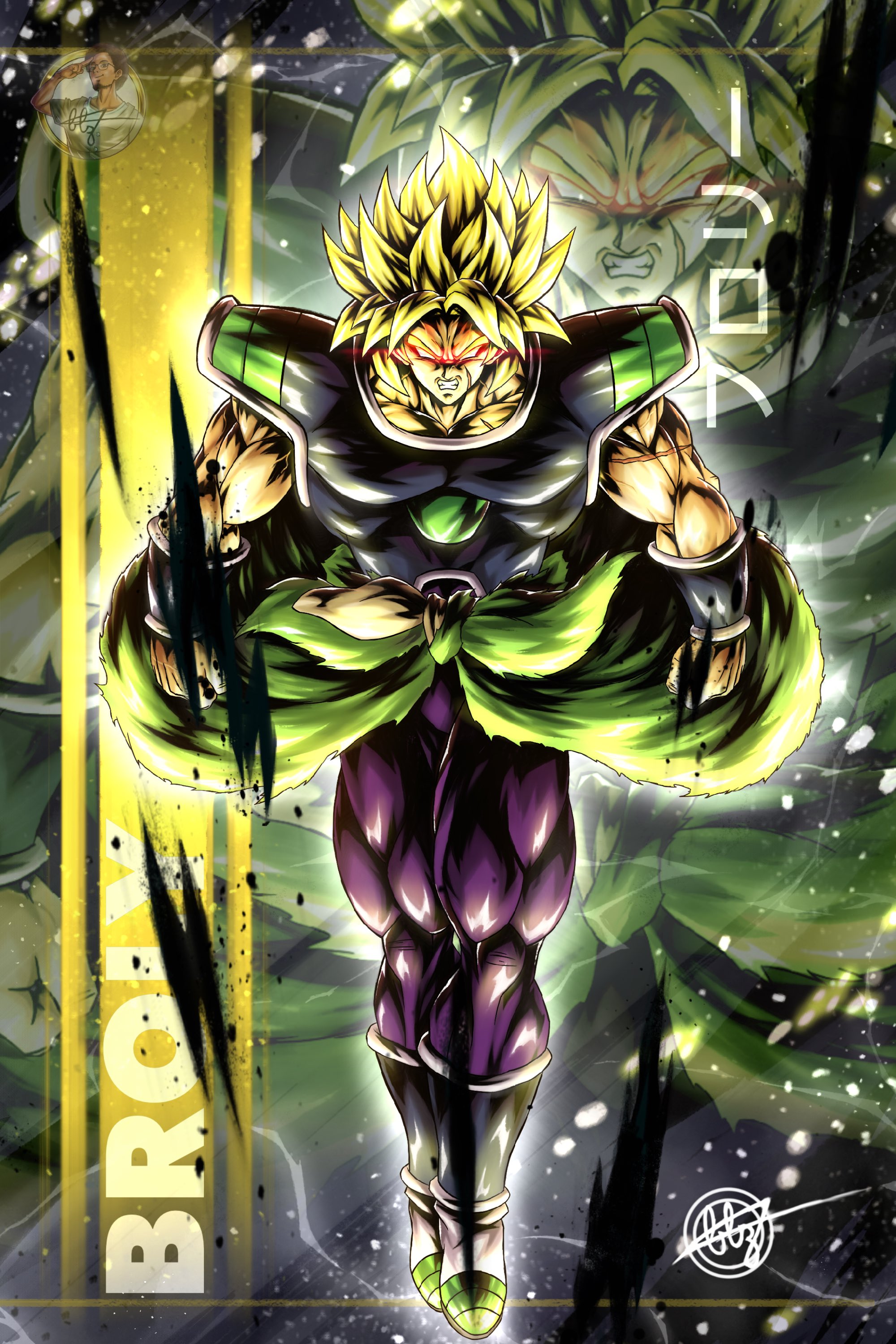 Broly Legendary Super Saiyan Wallpaper