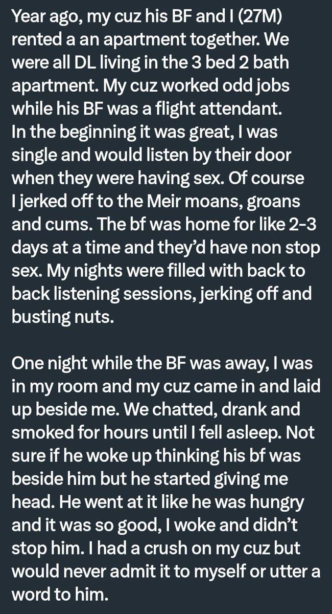 Pervconfession On Twitter He Fucked His Cousin