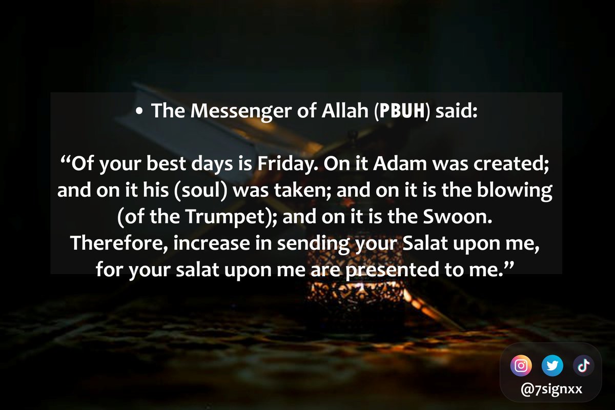 Sending Salat And Durood Upon The Prophet ﷺ THREAD - Thread from Idris @7signxx - Rattibha