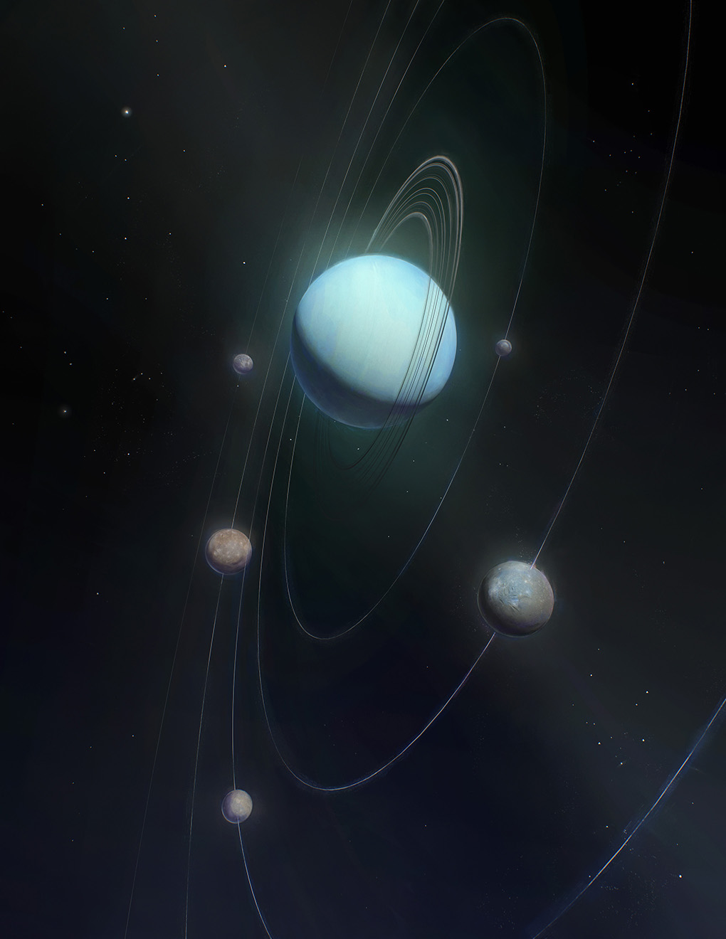 Uranus In Space