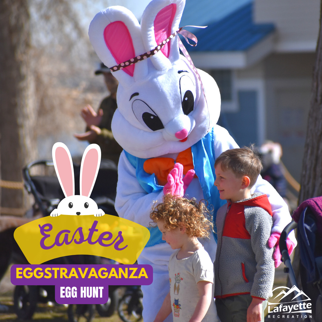 City of Lafayette CO on Twitter: "Hop on the fun of Easter Egg Hunting ...