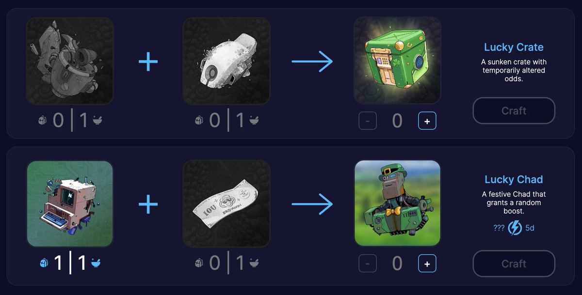 Shell Protocol on Twitter: "🍀 The Shell crafting event for March is here, with two new limited ...