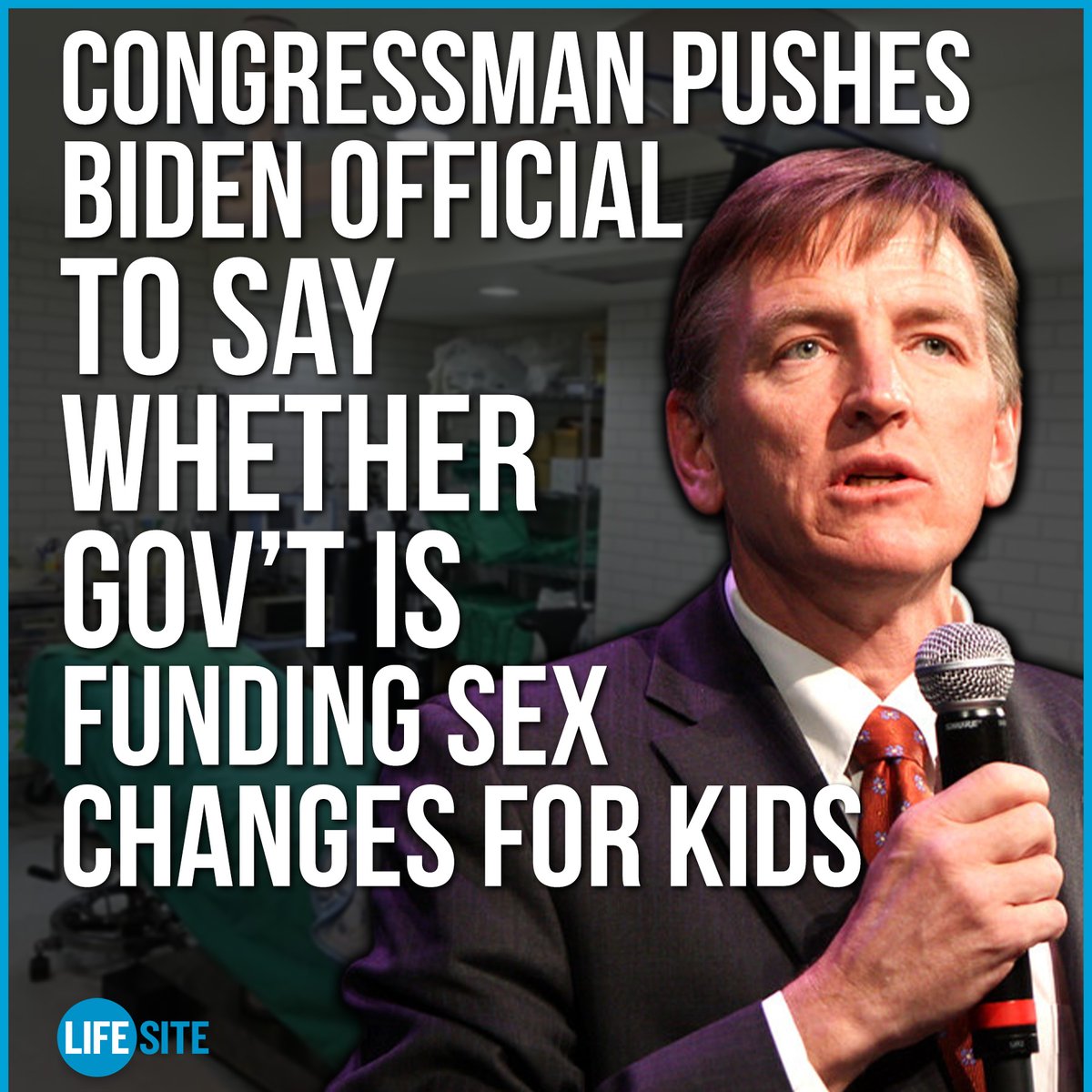 Lifesitenews On Twitter Rep Drpaulgosar Later Said On Twitter That