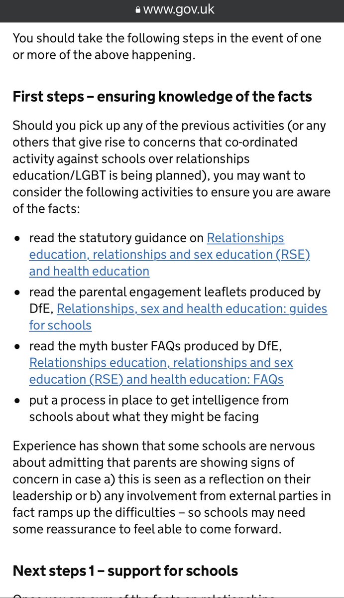 Norma Moore on Twitter: "RT @FamEdTrust: A reminder that the DfE is actively trying to prevent ...