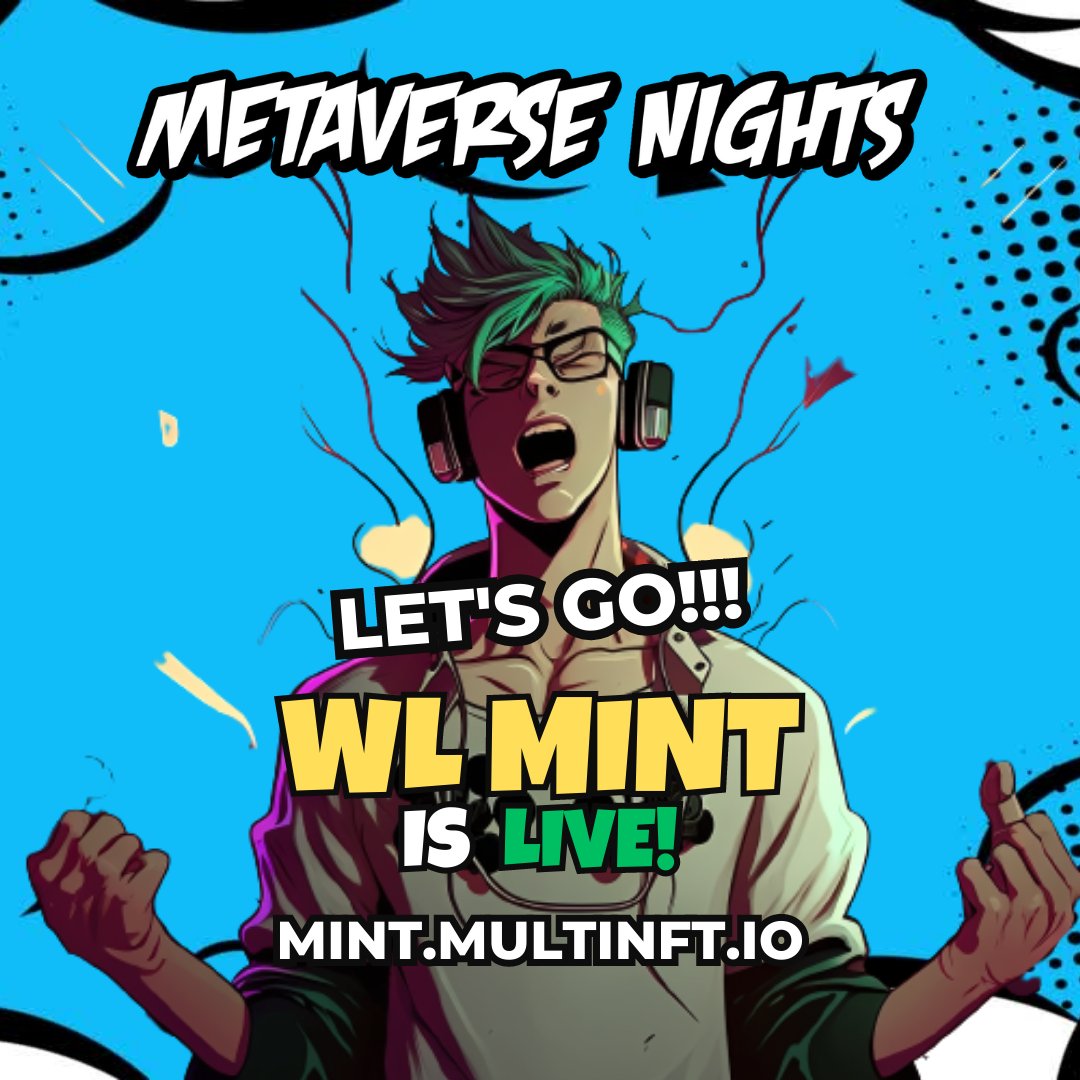 MultiNFT.io on Twitter: "🚨WL MINT IS LIVE🚨 💻 Official Mint Address: https://t.co/BgUEf6Tql3 ⛽ WL ...