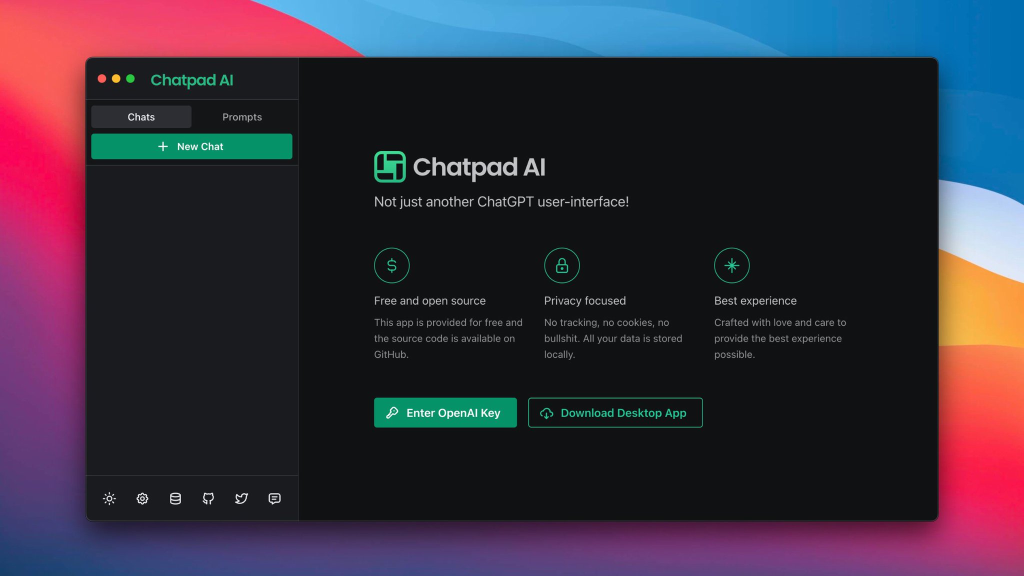 Andrei Canta on Twitter: "🥁 Introducing Chatpad AI 🚀 Premium Quality UI for ChatGPT ⚡️ Free and ...