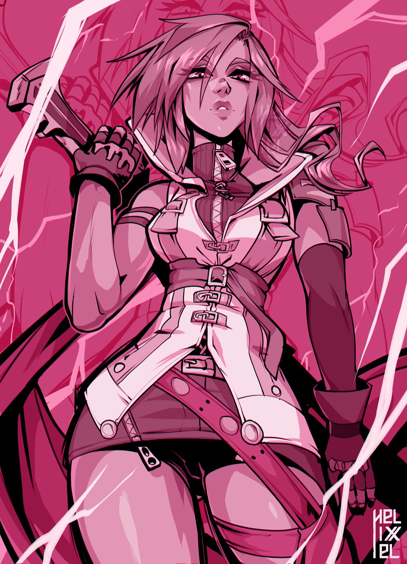Ant on Twitter: "Art Feature: Lightning, a commission I got drawn for me by @Helixel! Digital ...