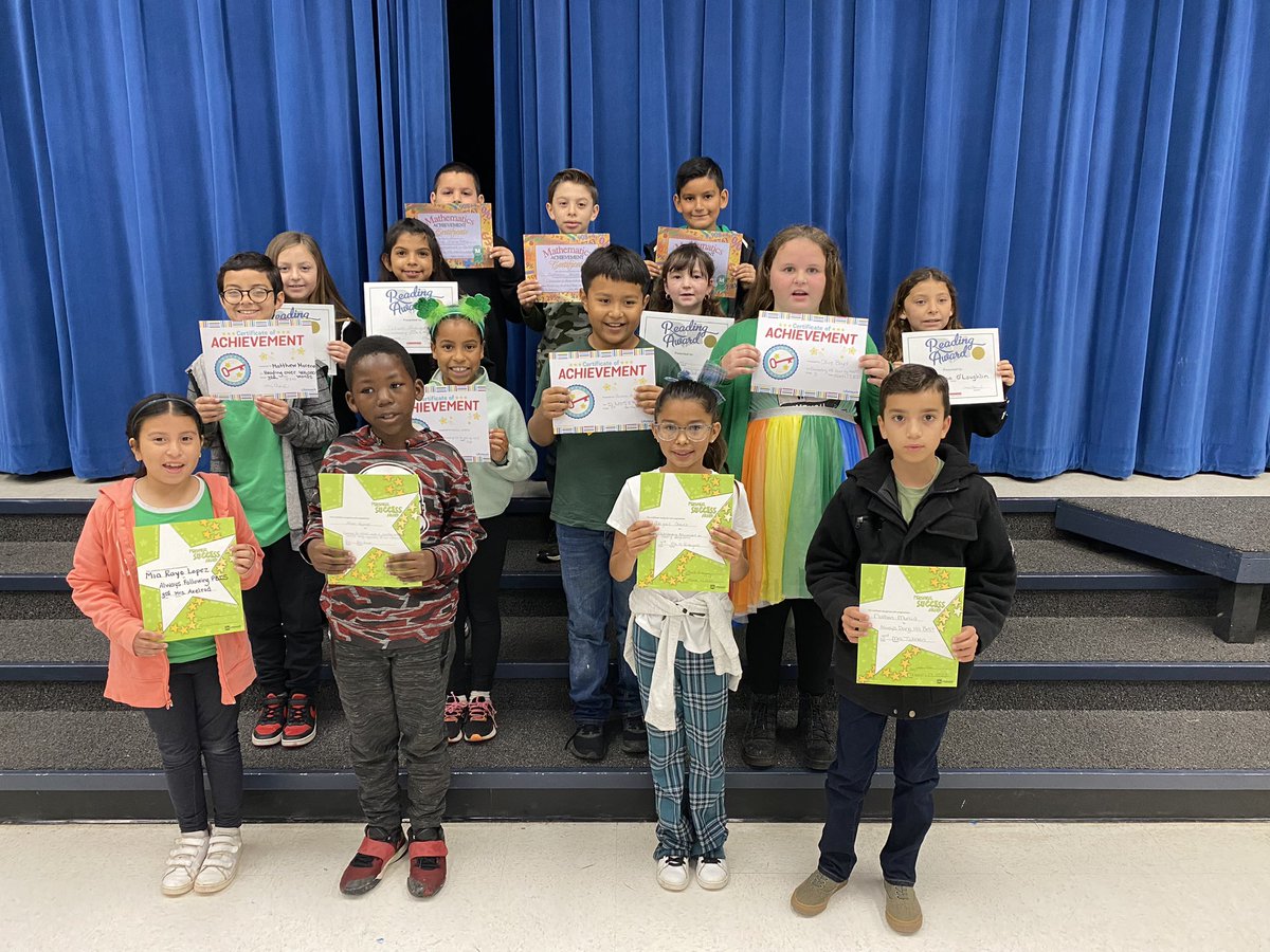 Terrace View ES on Twitter: "It was Third Quarter Awards assembly today! Congrats to all our ...