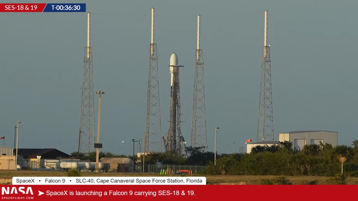 Chris Bergin - NSF on Twitter: "Well, it's been a good few hours since SpaceX last launched a ...