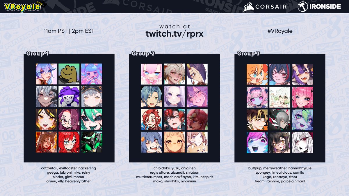 Moka Wolf🐺💮 on Twitter: "RT @SinderVTuber: TOURNAMENT TIME!! 👻👑 http://twitch.tv/sinder #VRoyale"