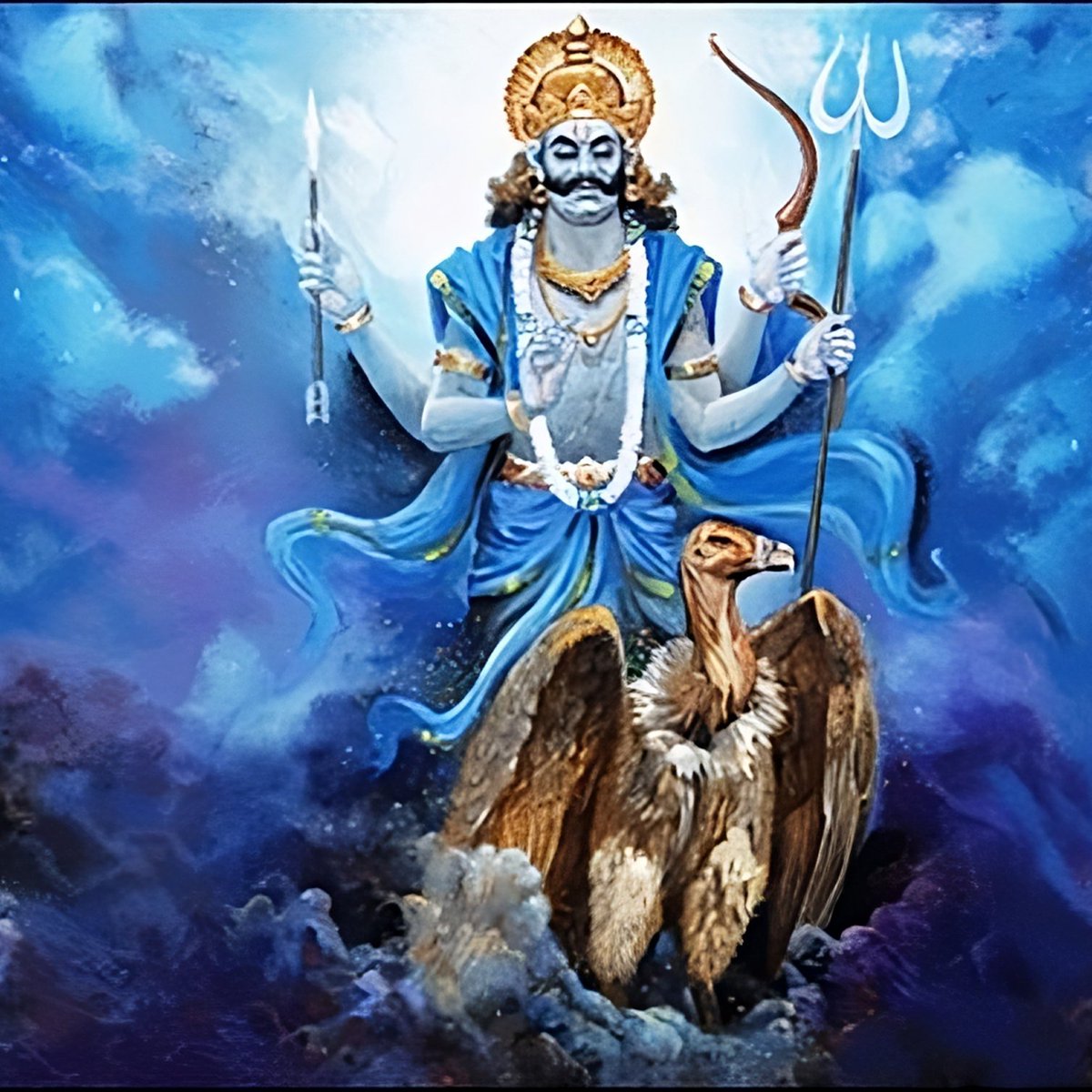 10 Powerful Mantra of Shani Dev for prosperity & success 1. ऊँ शं ...