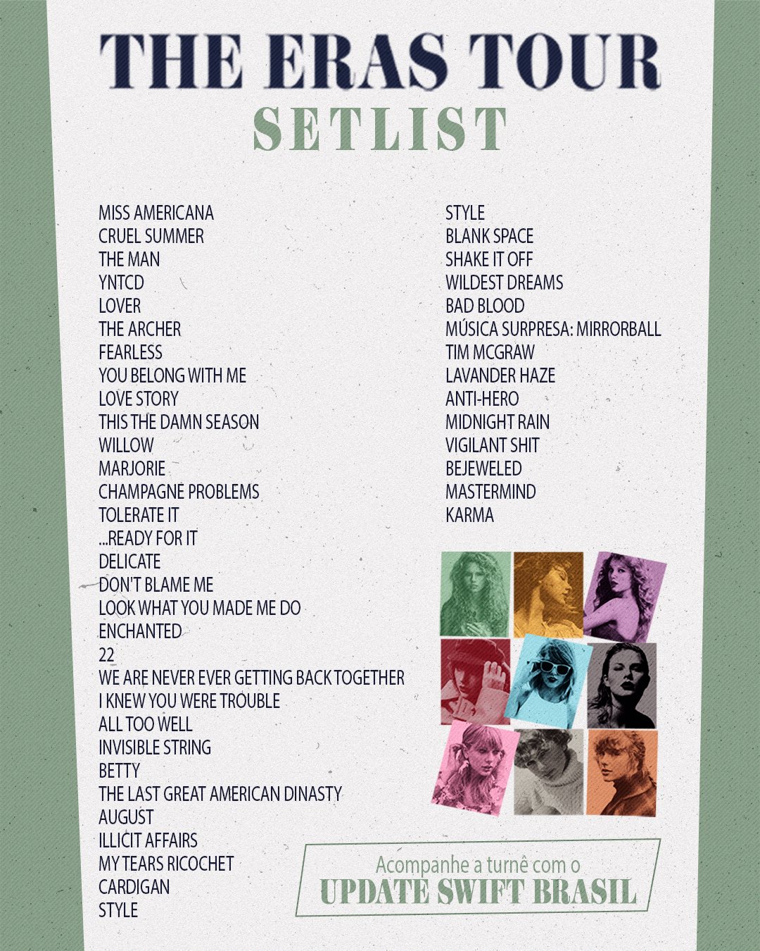 Cincinnati Set List For Taylor Swift Eras Tour Including, 53% OFF Cincinnati Set List For Taylor Swift Eras Tour Including, 53% OFF