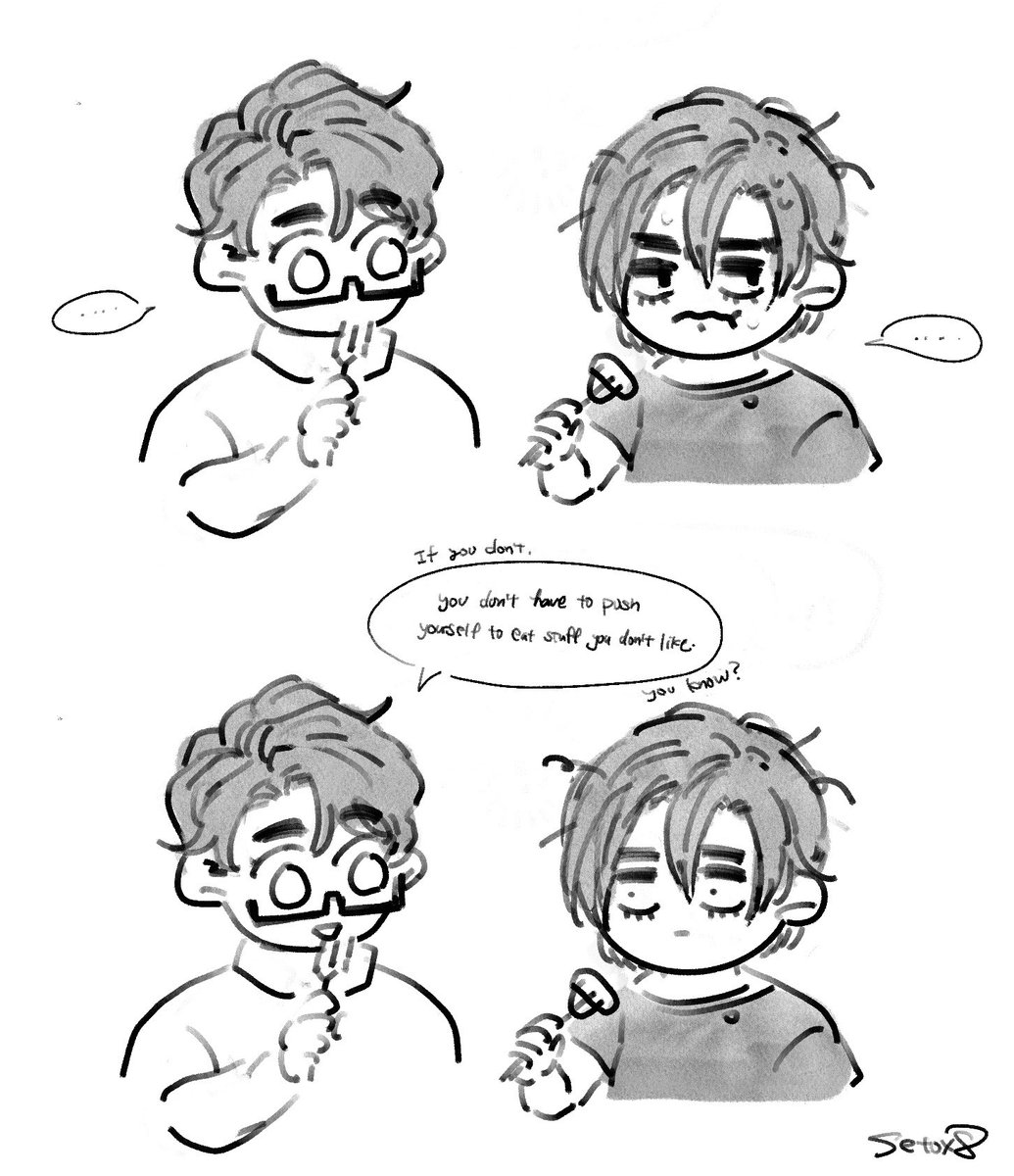 「I guess this is the one: Bruce giving a ️ to Clark https://」setoの漫画