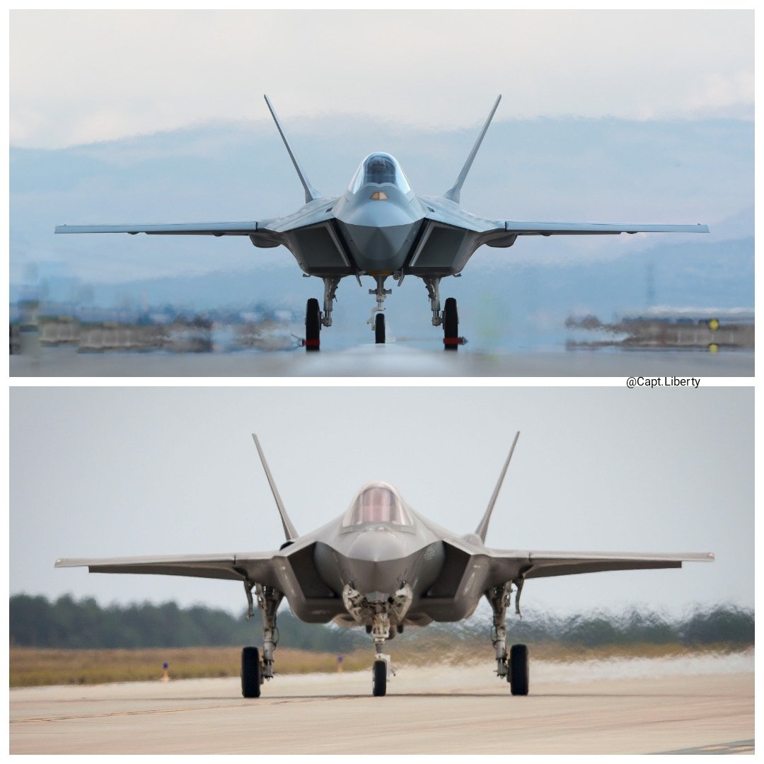 Capt Liberty on Twitter: "⚠️ F22🇺🇸 & F35 vs TFX block 0🇹🇷 Only Fighter with separate internal ...