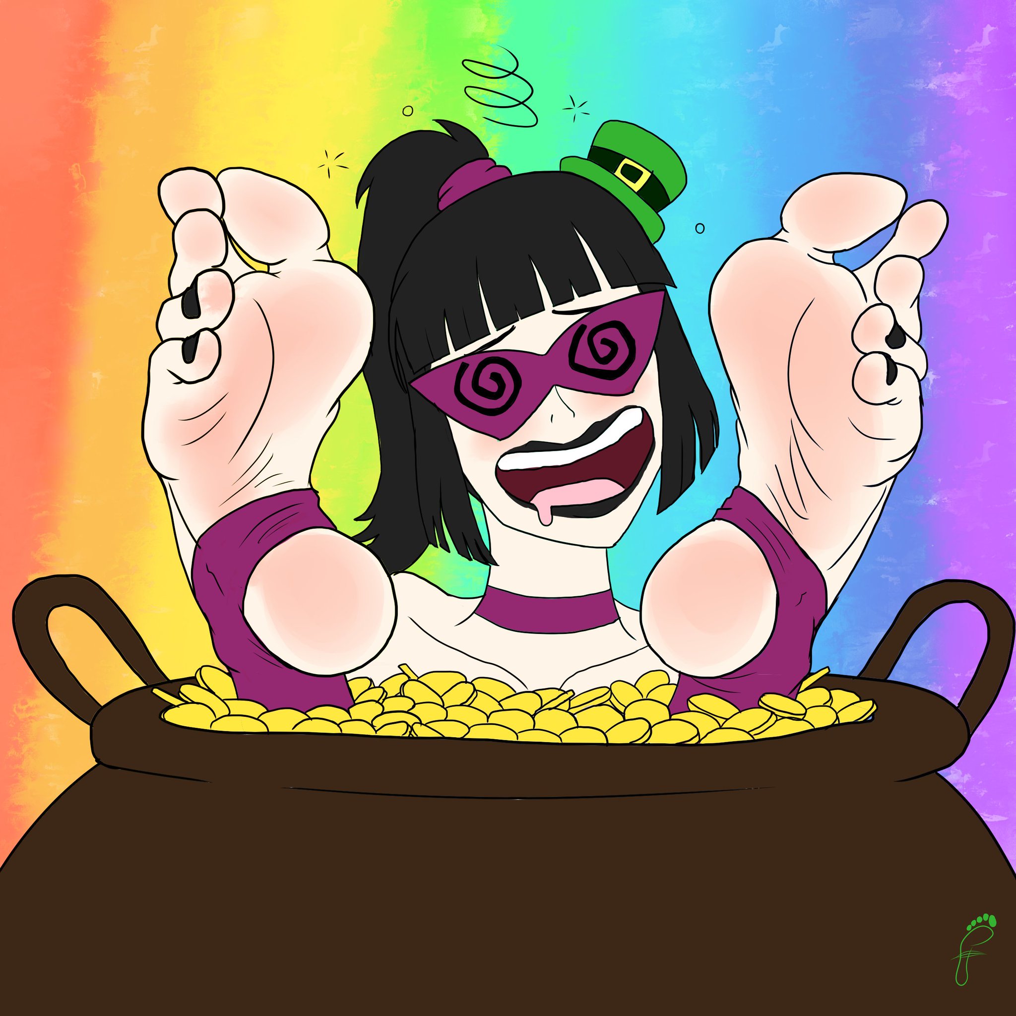 Taco on Twitter: "Things didn't go well when Lady Softsteps tried to steal the Leprechauns' gold ...