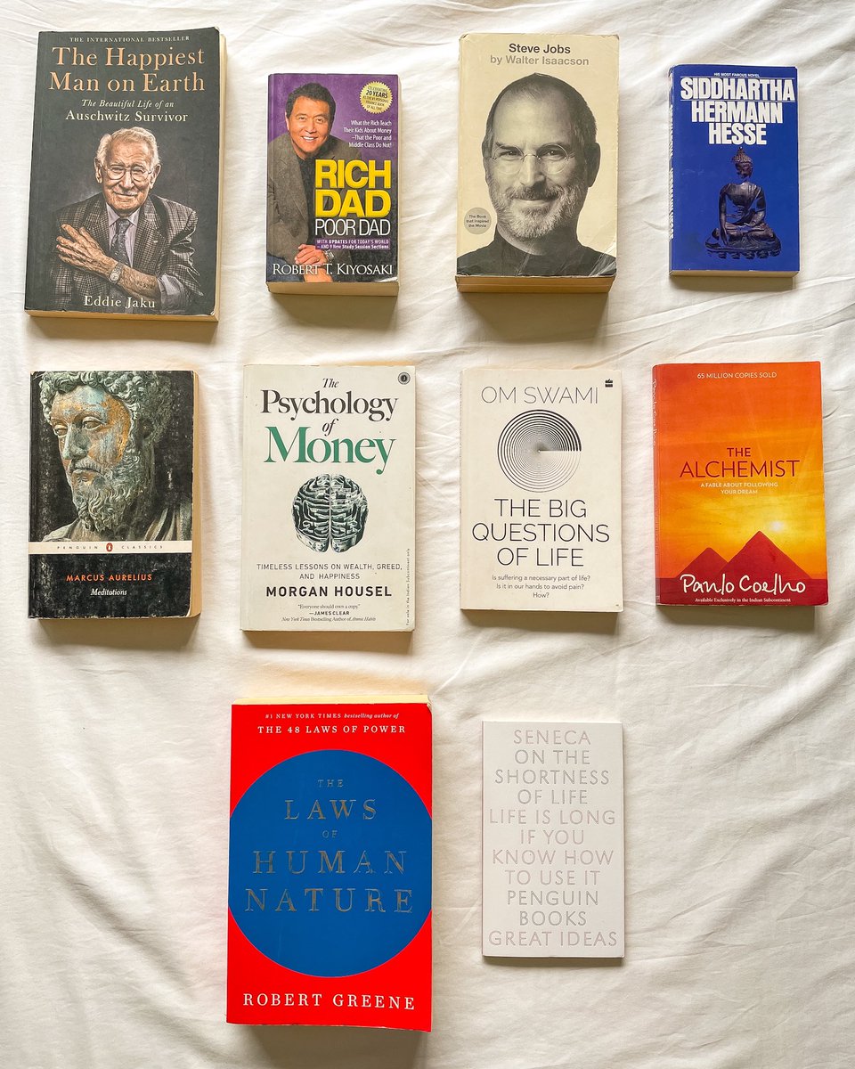 I read 100s of books in last few years📚 Here are my top 10 books ...